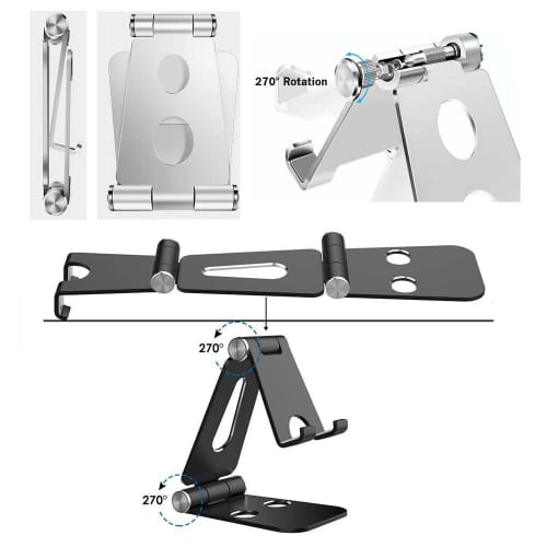 Logo Branded Adjustable Metal Tablet Stand | Total Merchandise